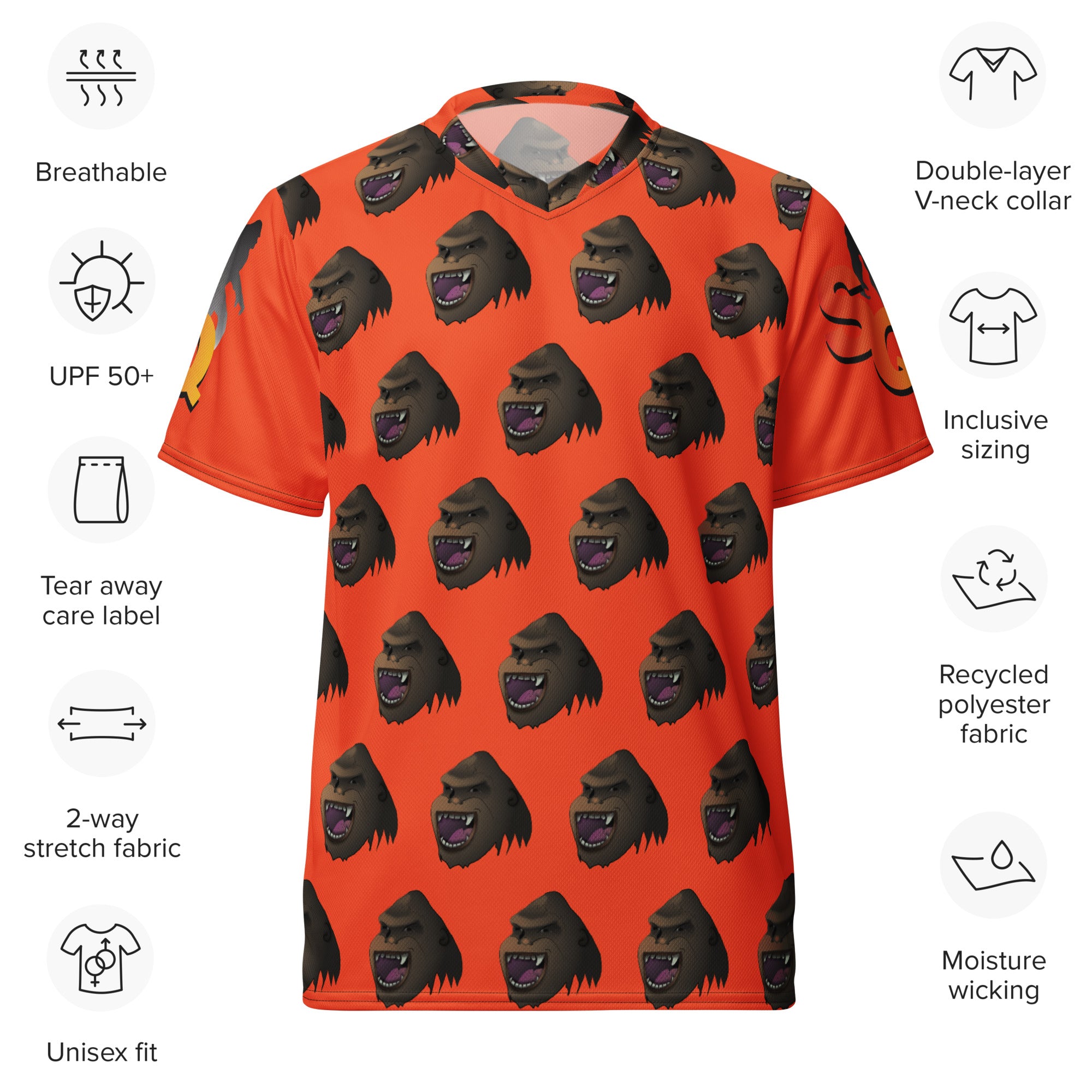 Recycled SQUATCH sports jersey – Eco SQUATCH